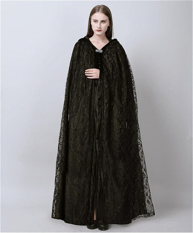 Halloween lace net Cape – Cozzie@